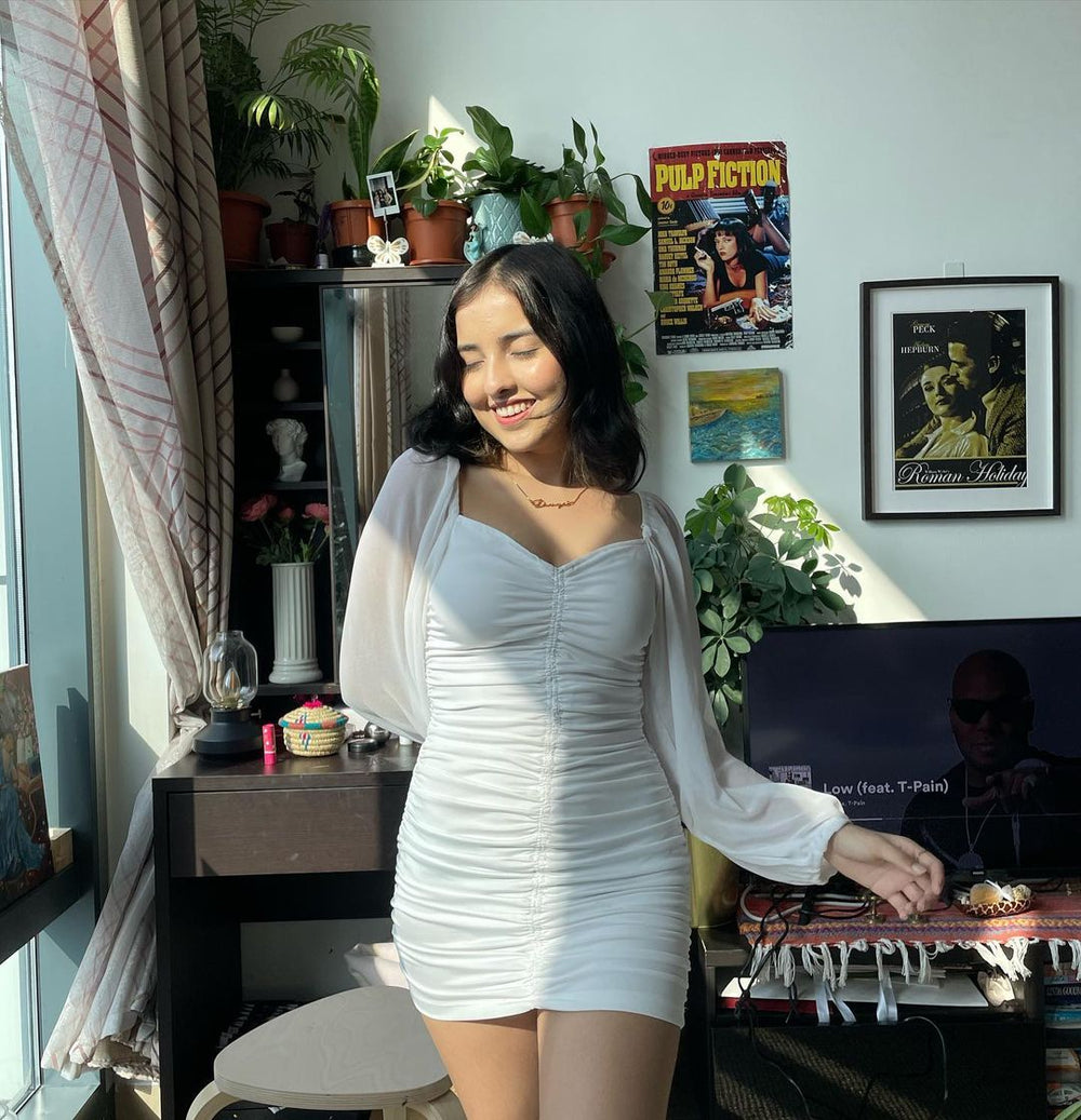 Jazlin White dress